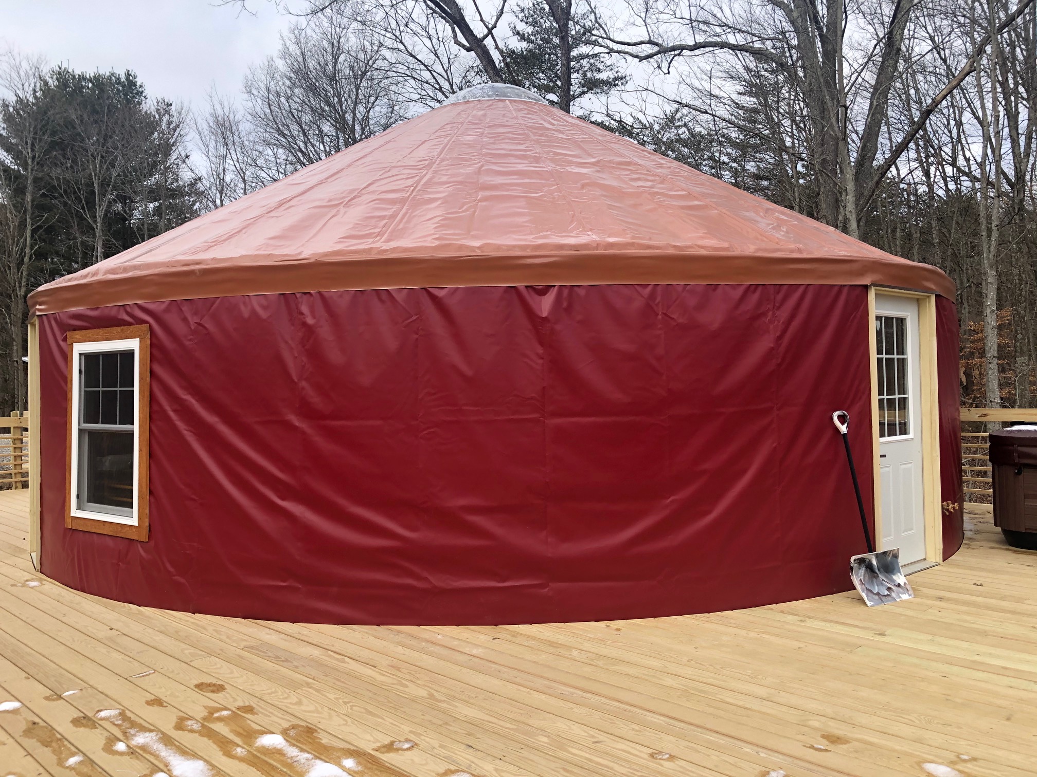 Yurt by Canopy Ridge Cabins