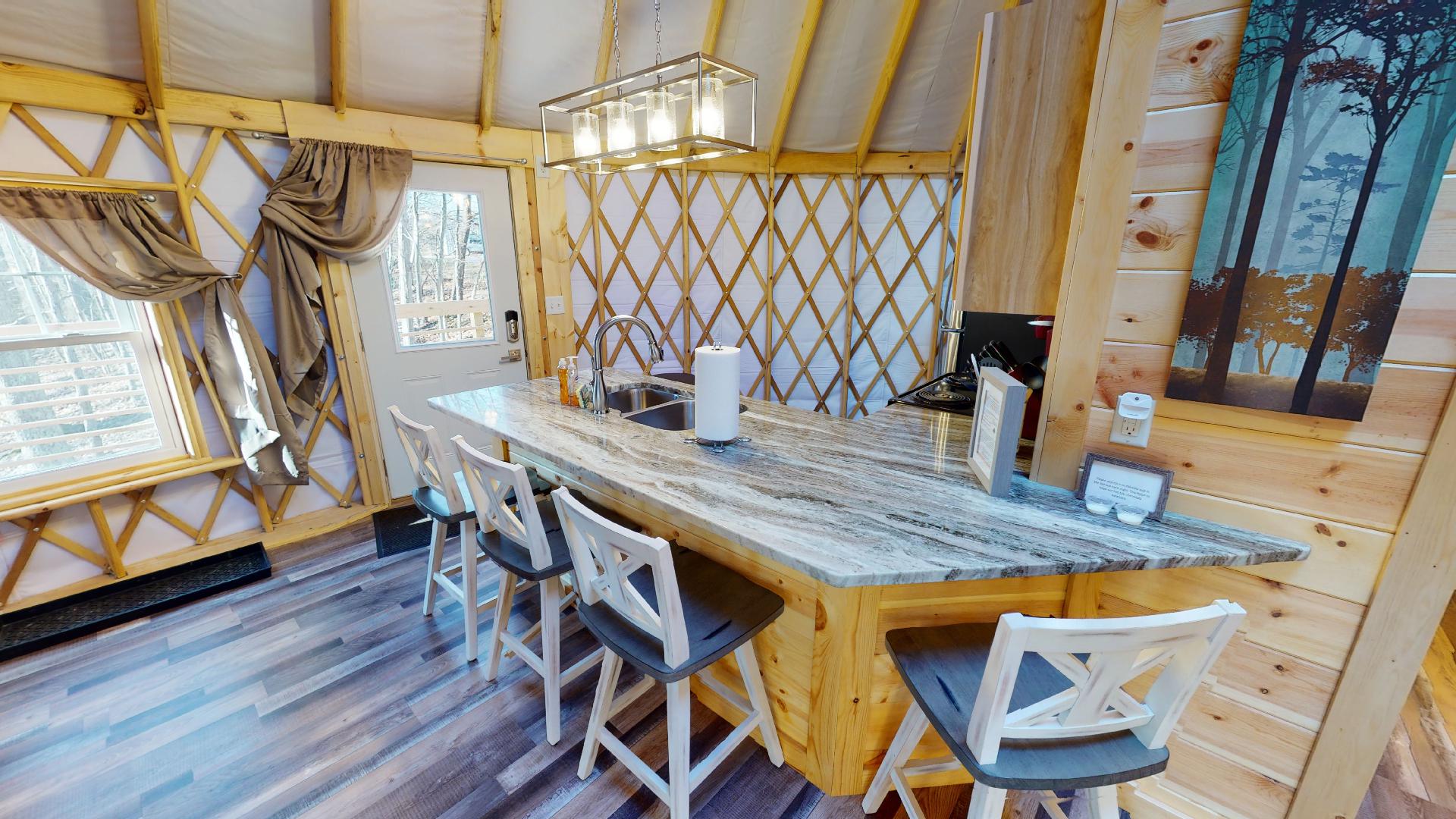 Yurt by Canopy Ridge Cabins