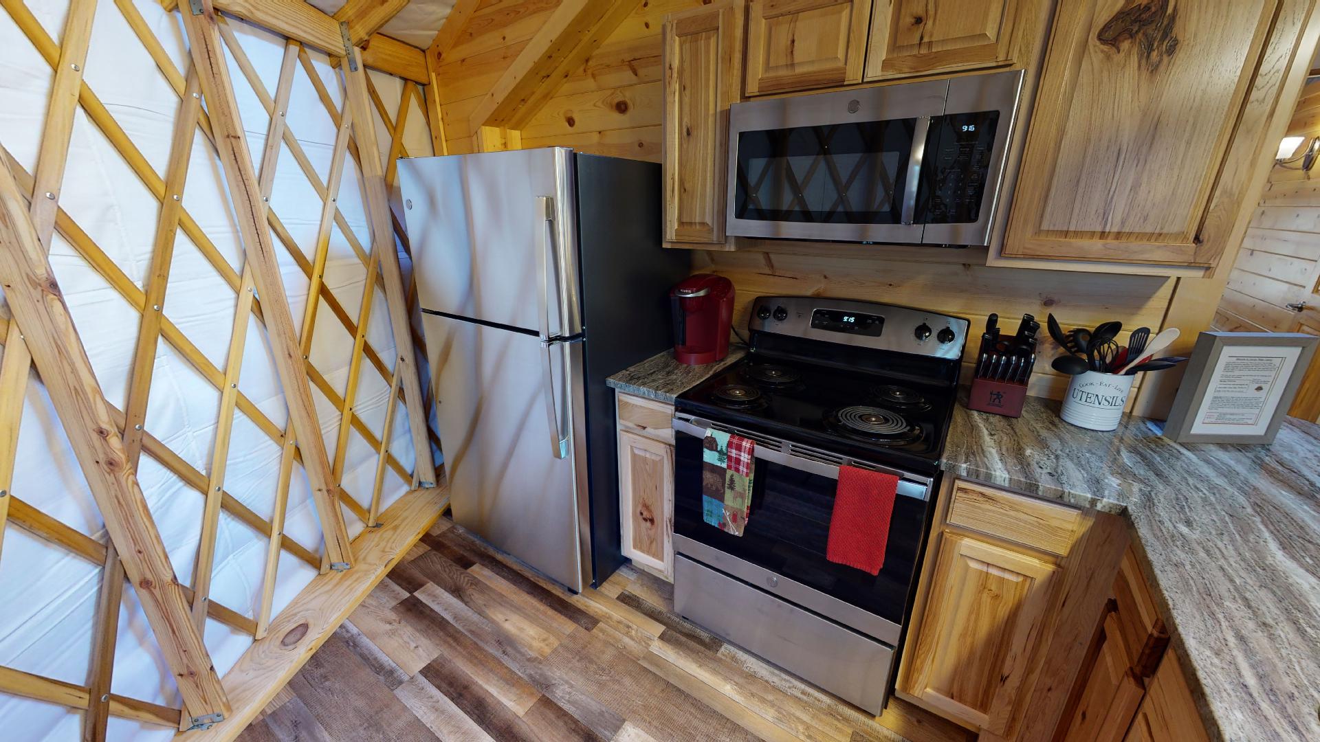 Yurt by Canopy Ridge Cabins