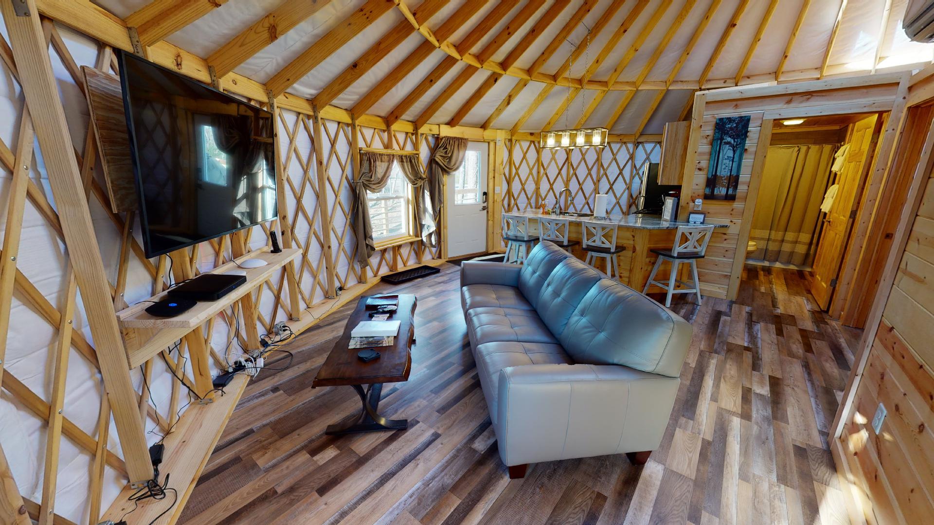 Yurt by Canopy Ridge Cabins